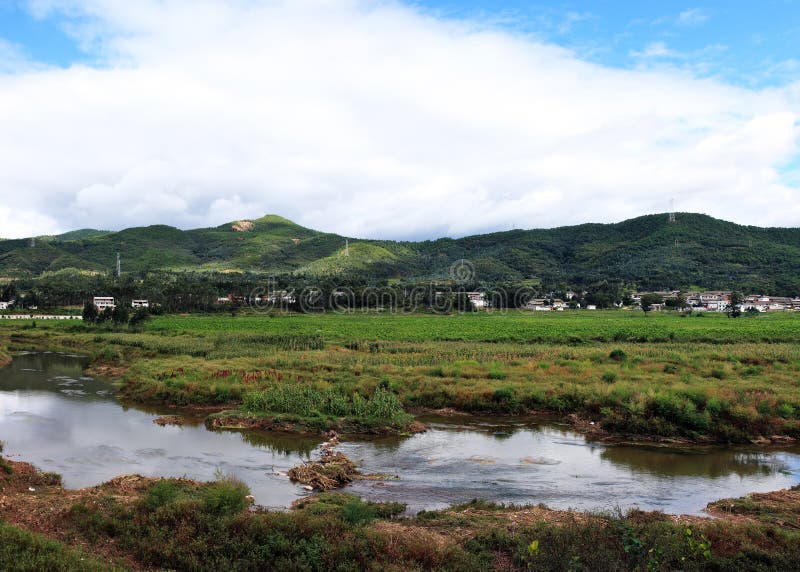 Countryside Scene stock image. Image of scene, tree, travel - 11834983