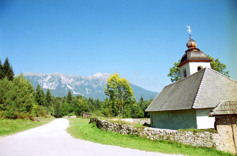 Countryside in Slovenia stock image. Image of destination - 25742299