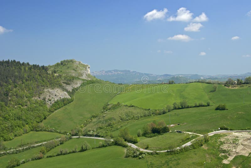 Countryside in spring stock photo. Image of outdoor, landscape - 7640502