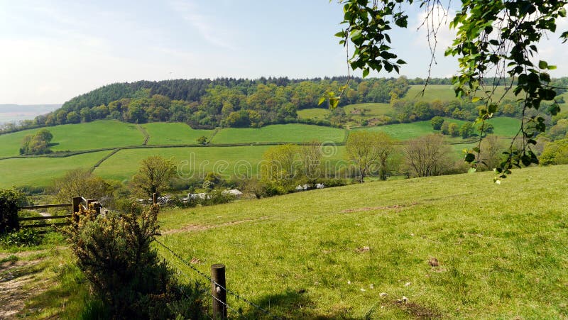 Countryside in Spring Landscape in England Stock Photo - Image of ...