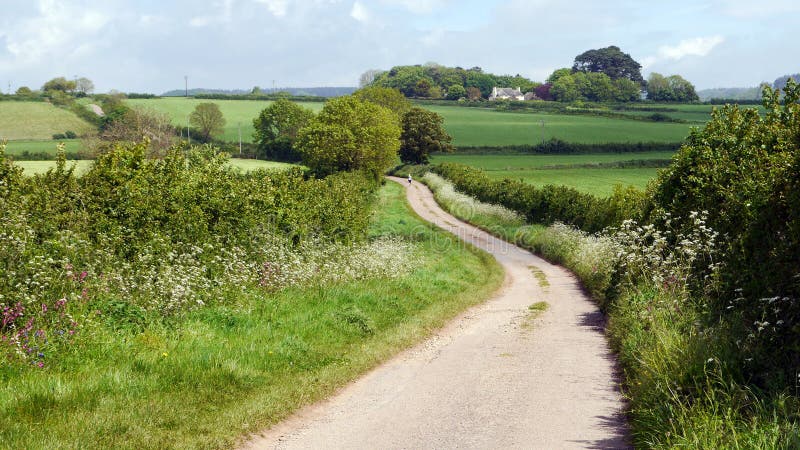 Countryside in Spring Landscape in England Stock Photo - Image of ...