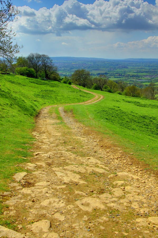 Countryside Trail, The Cotswolds, England Stock Image - Image of stone ...