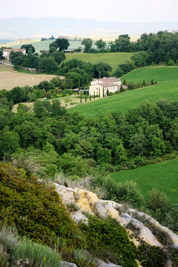 Classic Tuscan Farmhouse stock image. Image of destinations - 1996839