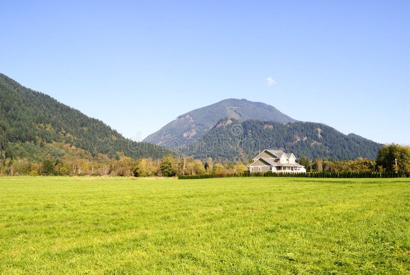 Countryside view - low sun stock photo. Image of fields - 85983314