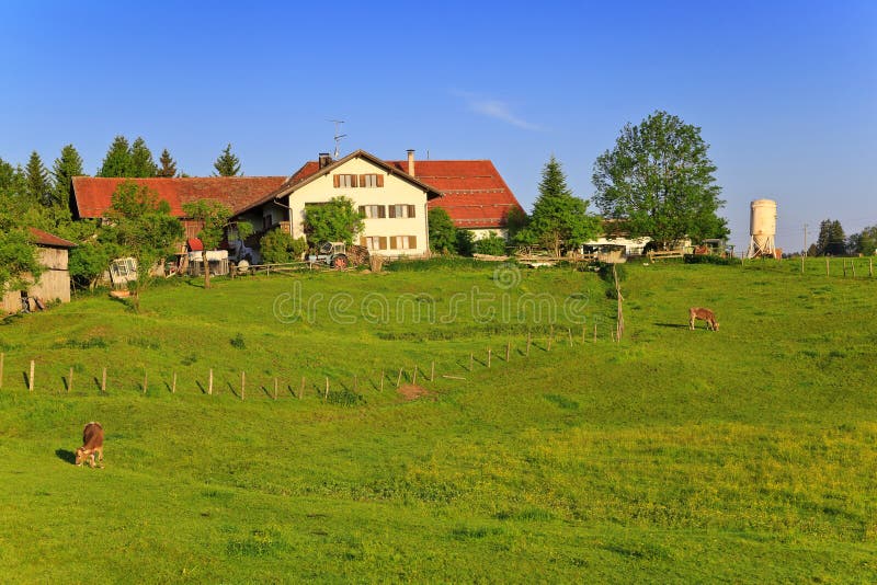 Countryside Village in Germany Stock Photo - Image of house, germany ...