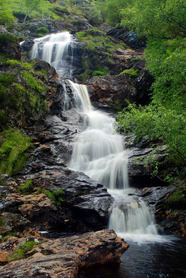 Countryside waterfall stock photo. Image of landscape - 9768648