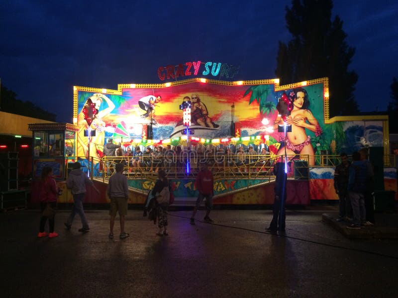 At county fair editorial image. Image of bright, attraction - 55993055