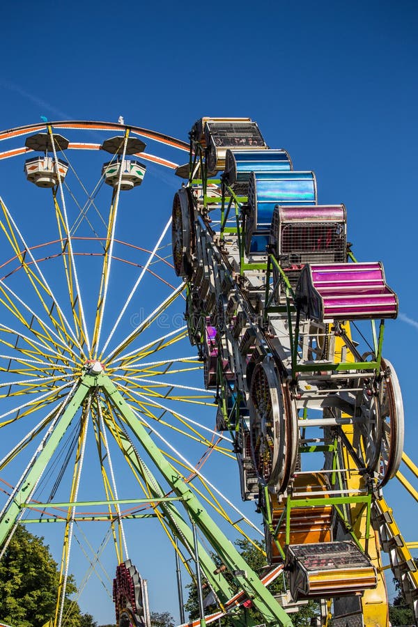 Fair rides stock photo. Image of fair, bright, cotton - 6828374