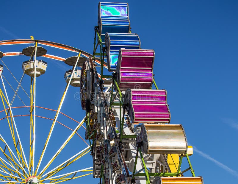 County fair Rides stock image. Image of traveling, wheel - 61534571
