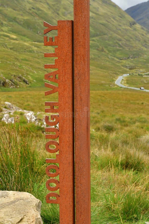 County of Mayo, Ireland - September 15 2022 : Doolough Valley Stock ...