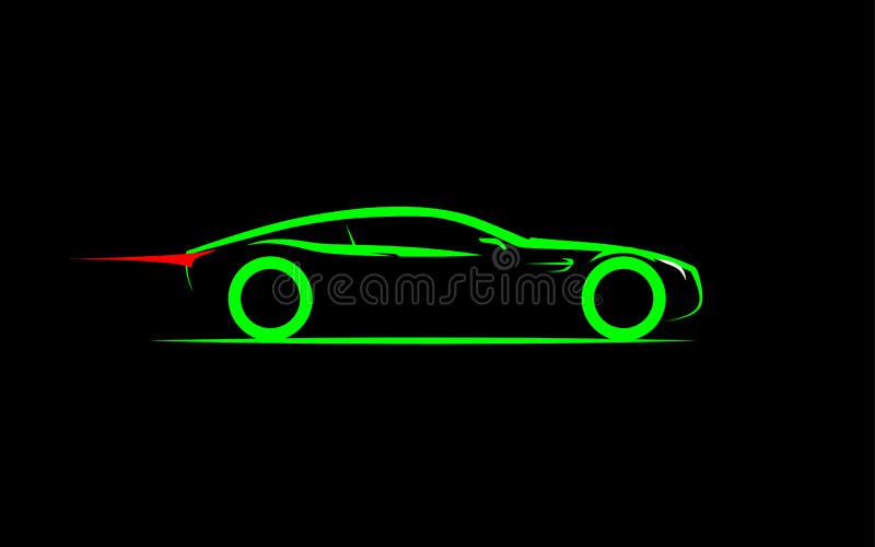 Automobile Fuori Strada Stilizzata Illustrazione Vettoriale ...