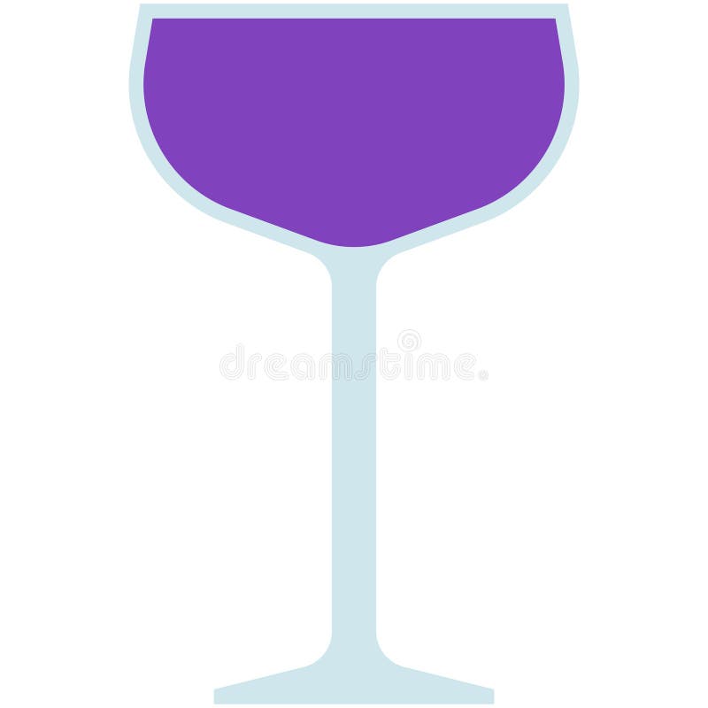 Coupe Glass Icon, Cocktail Glass Name Related Vector Stock Vector ...