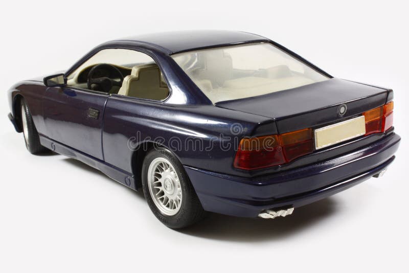 Coupe model car stock image. Image of isolated, coupe - 10028761