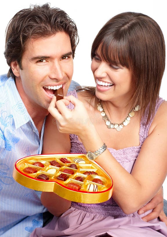 535 Happy Couple Eating Chocolate Stock Photos - Free & Royalty-Free ...