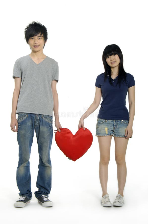 Asian teens stock image. Image of university, pretty, thin - 7539125