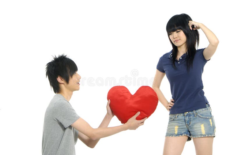 Asian teens stock image. Image of university, pretty, thin - 7539125