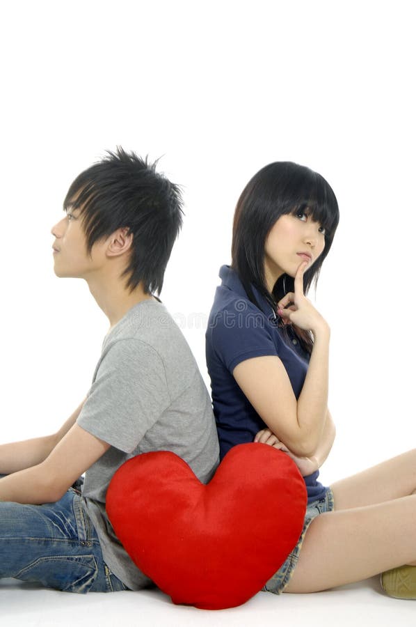 Young Asian Couple in Despair 2 Stock Photo - Image of female, emotions ...