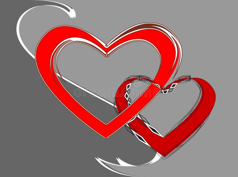 Love Swirls stock vector. Illustration of decoration - 22811960