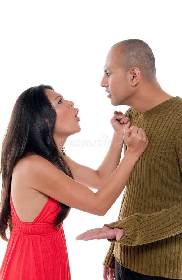Couple arguing stock photo. Image of expression, domestic - 13223806