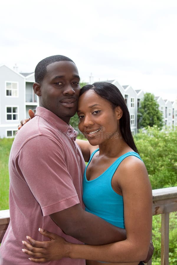 Couple with Arms Around Each Other - Vertical Stock Photo - Image of ...