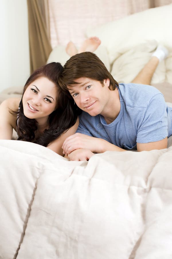 Couple in bed stock image. Image of girlfriend, girl, dream - 9416599