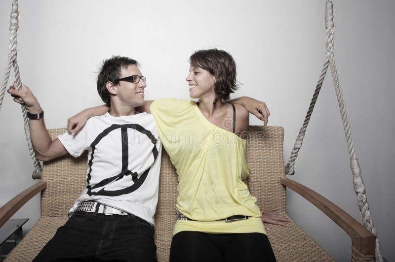 Woman Standing Over a Defeated Man Stock Photo - Image of defeat ...