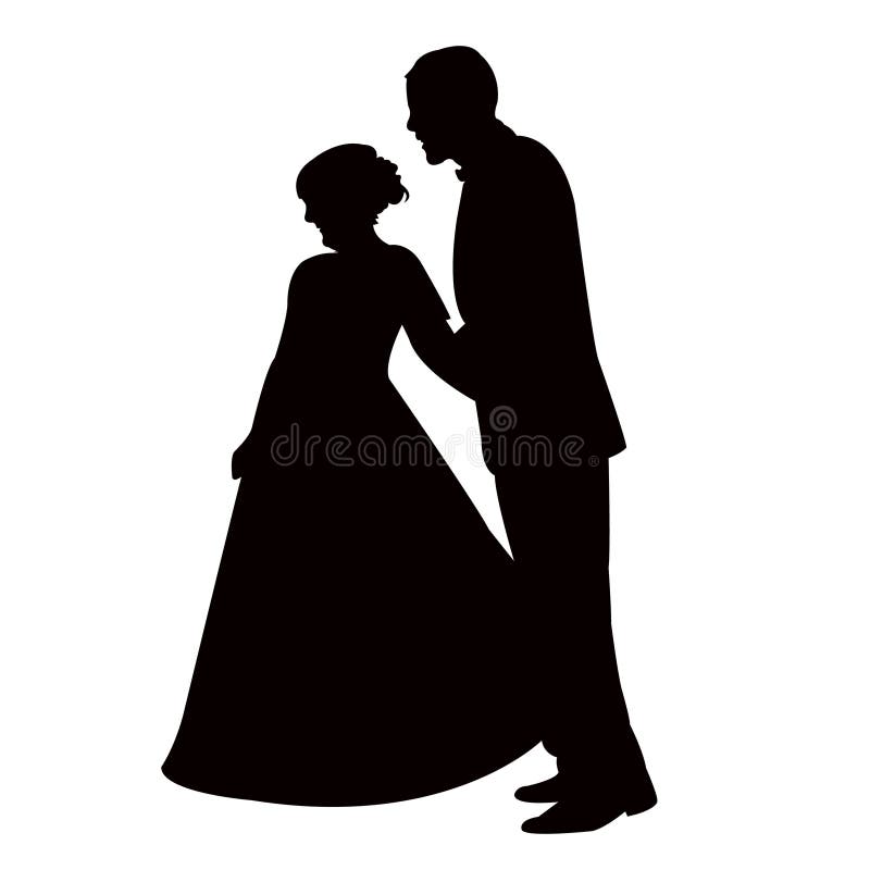 A Couple Body Silhouette Vector Stock Vector - Illustration of icon ...