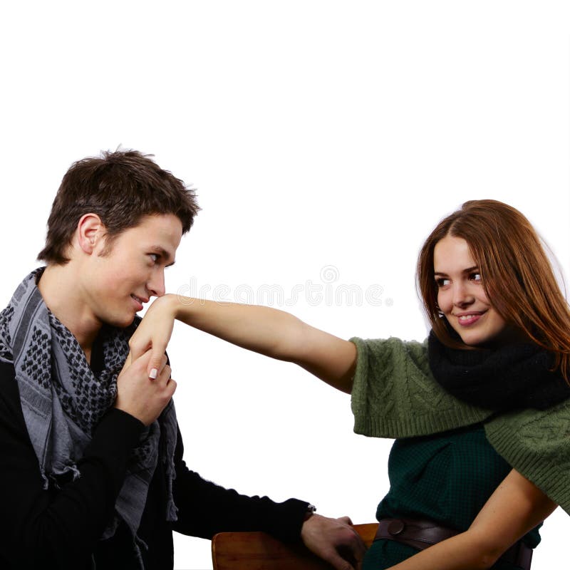 Couple Considering Marriage Stock Photo - Image of flirt, amour: 7832830