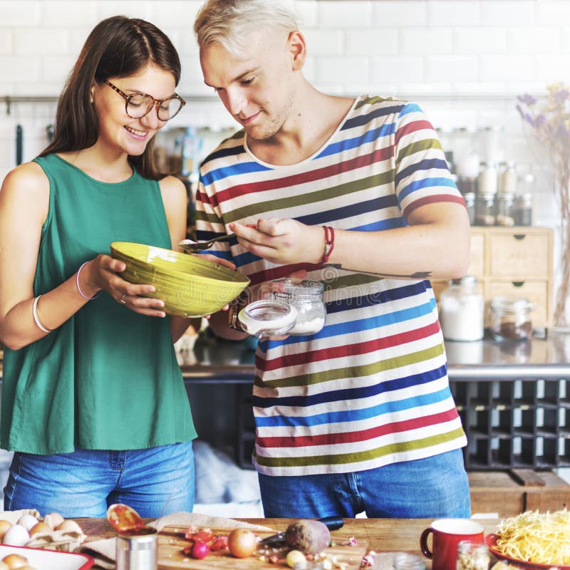 Cooking As Hobby and Professional Occupation. Colorful Culinary ...
