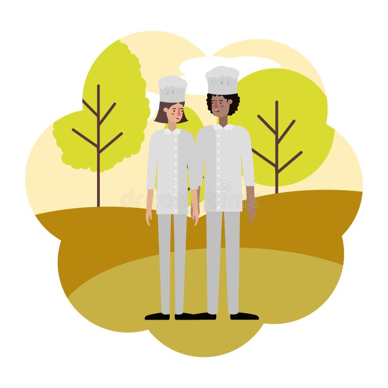 Two Cooks Stock Illustrations – 108 Two Cooks Stock Illustrations ...