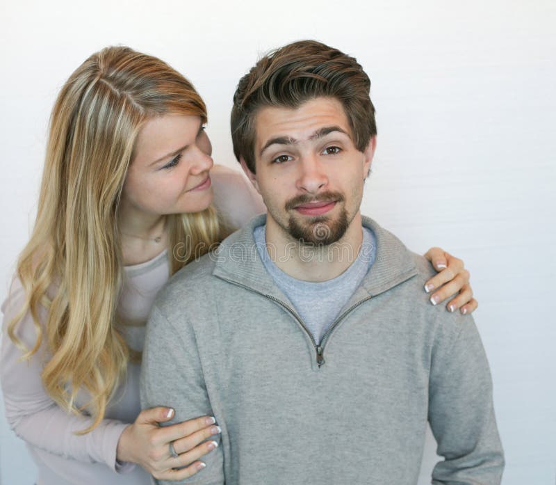 Average Couple White Background Stock Photos - Free & Royalty-Free ...