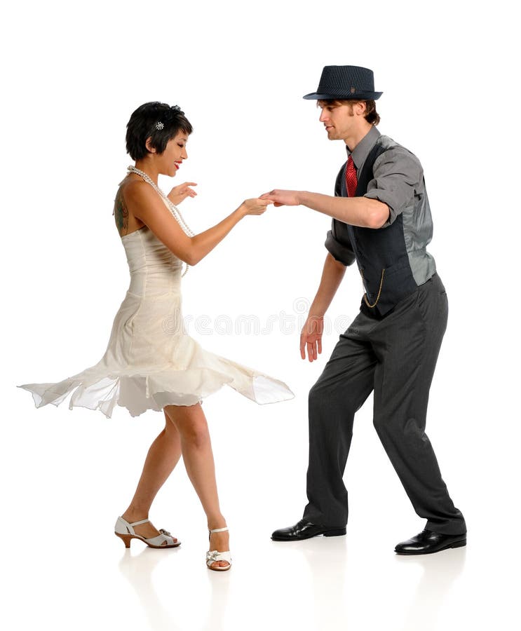 Couple Dancing Ballroom Style Stock Image - Image of performing, event ...