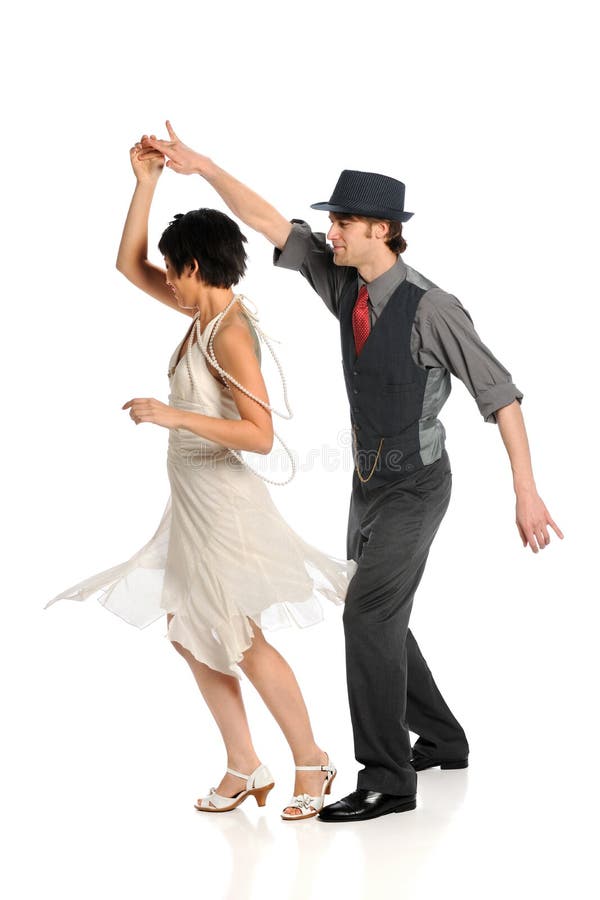 Couple Dancing Ballroom Style Stock Image - Image of performing, event ...