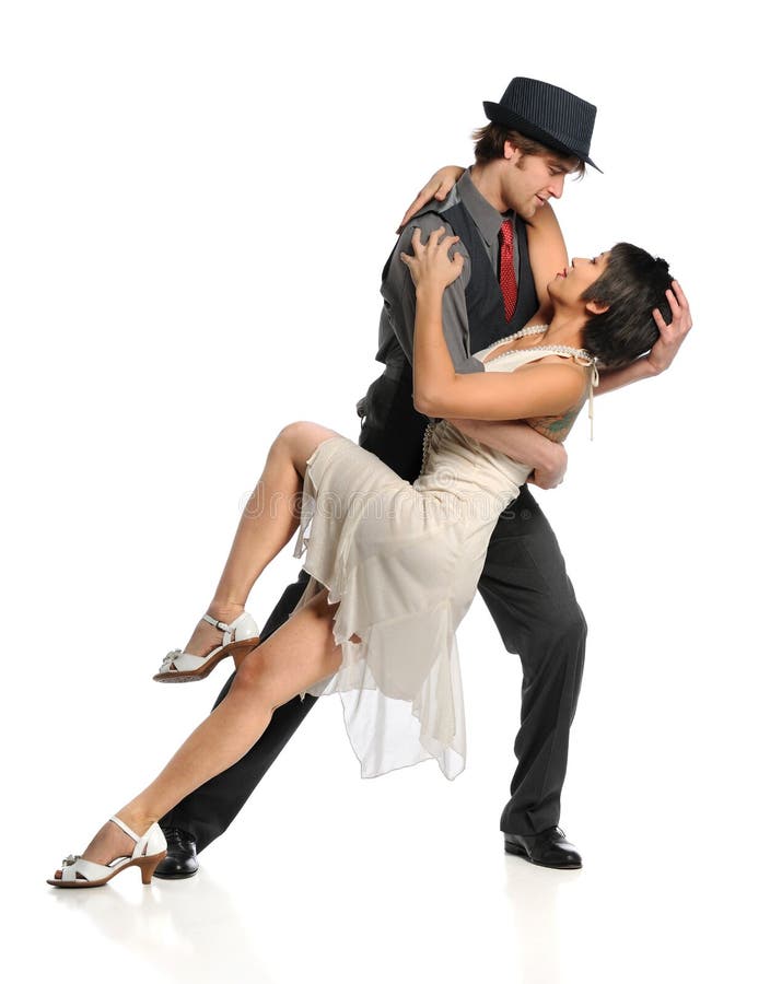 Couple Dancing Ballroom Style Stock Image - Image of performing, event ...