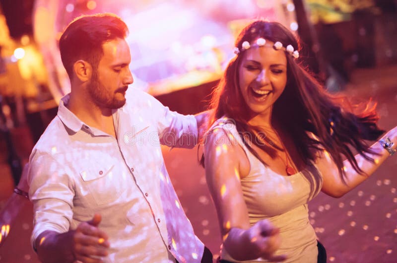 Couple dancing in club stock image. Image of dancing - 100900175