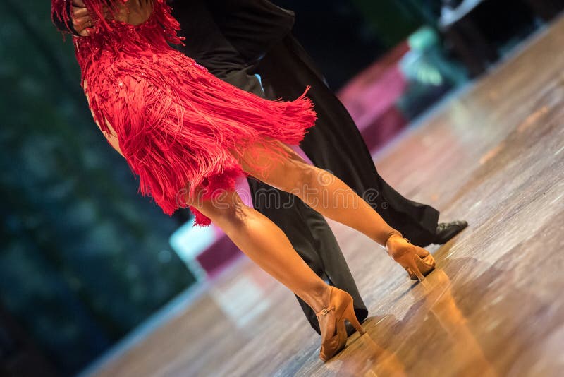 Couple dancing latin dance stock photo. Image of male - 156775568