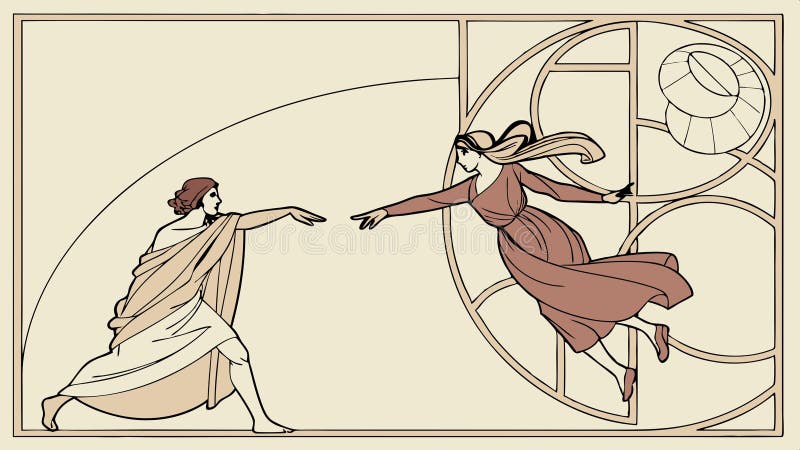 Couple Dancing Tango, Passionate Dance, Romantic Movement, Ballroom Dance Vector Design ...