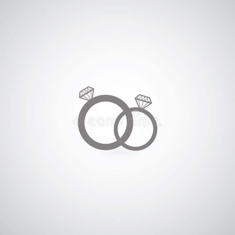 Couple Diamond Engagement Ring Stock Vector - Illustration of couple ...