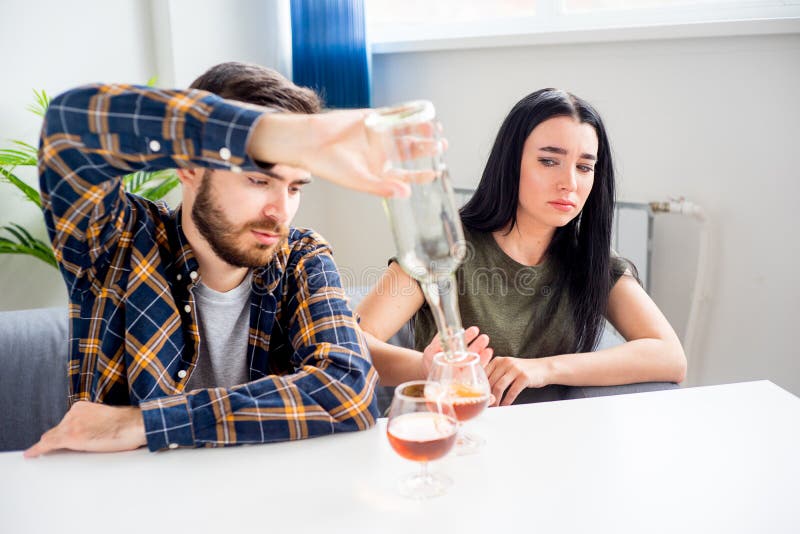 Couple drinking together stock photo. Image of luxury - 99889838