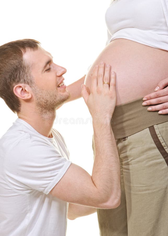 Couple expecting a baby stock photo. Image of female - 14576776