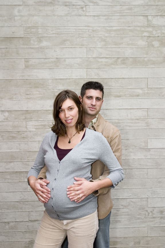 Couple expecting baby stock photo. Image of love, smile - 1638168