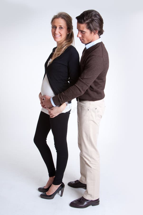 Couple expecting a baby stock image. Image of love, pregnant - 79735677