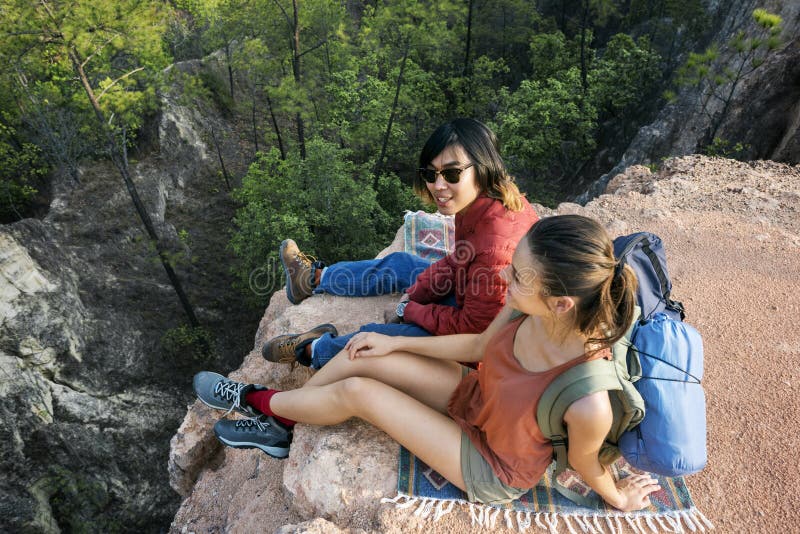 Couple Exploring Trip Holiday Concept Stock Image - Image of friends ...