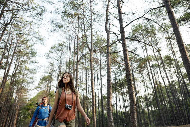 Couple Exploring Trip Holiday Concept Stock Photo - Image of enjoying ...