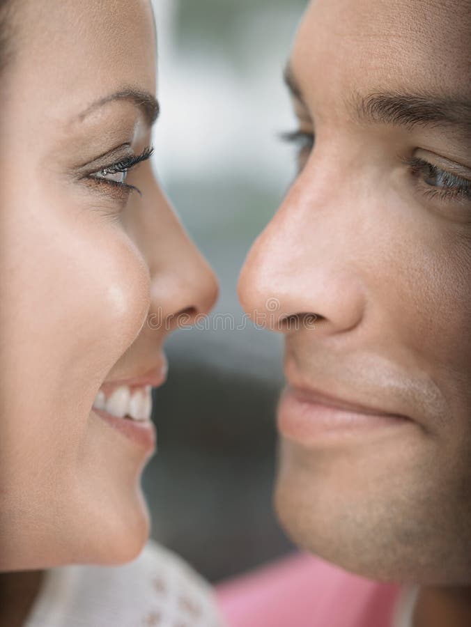 Couple Face To Face stock photo. Image of bonding, recreation - 33896096