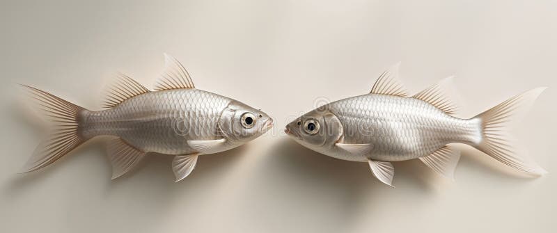 Couple Fish Standing Next Each Other Stock Photos - Free & Royalty-Free ...