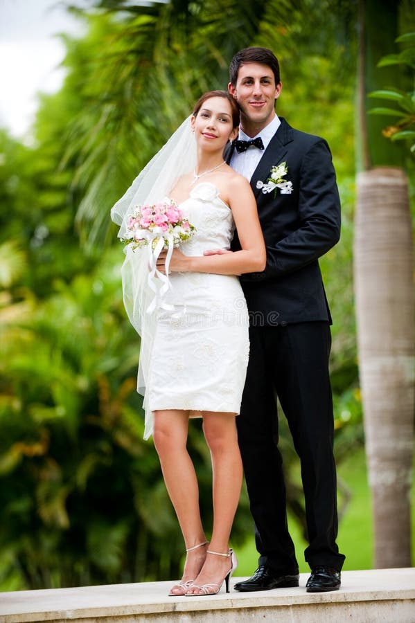 Couple Getting Married stock image. Image of tropical - 13447339