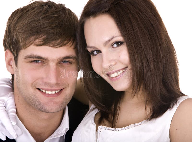 Couple of Girl and Man. Love. Stock Image - Image of event, adult: 9406103