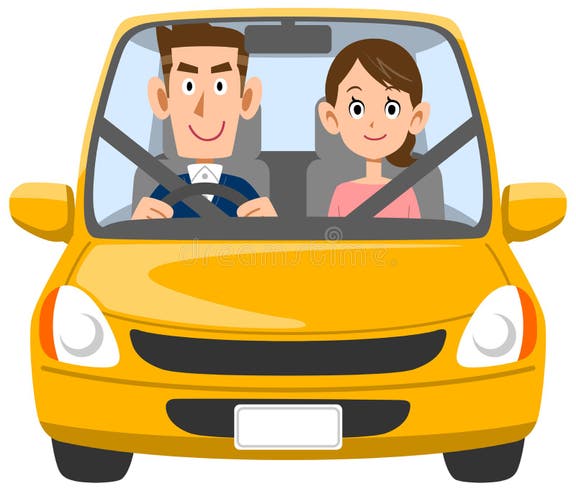 Couple going out by car stock vector. Illustration of couple - 161935462