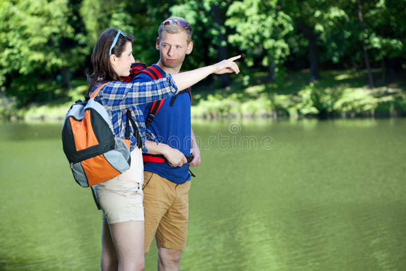 Couple going on a trip stock photo. Image of outdoor - 43911476
